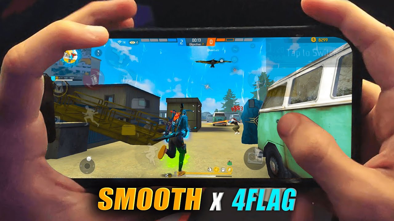 1 VS 4 SMOOTHx4FLAG HANDCAM😱 || 4FLAG GAMER || POCO F3 📲 - YouTube