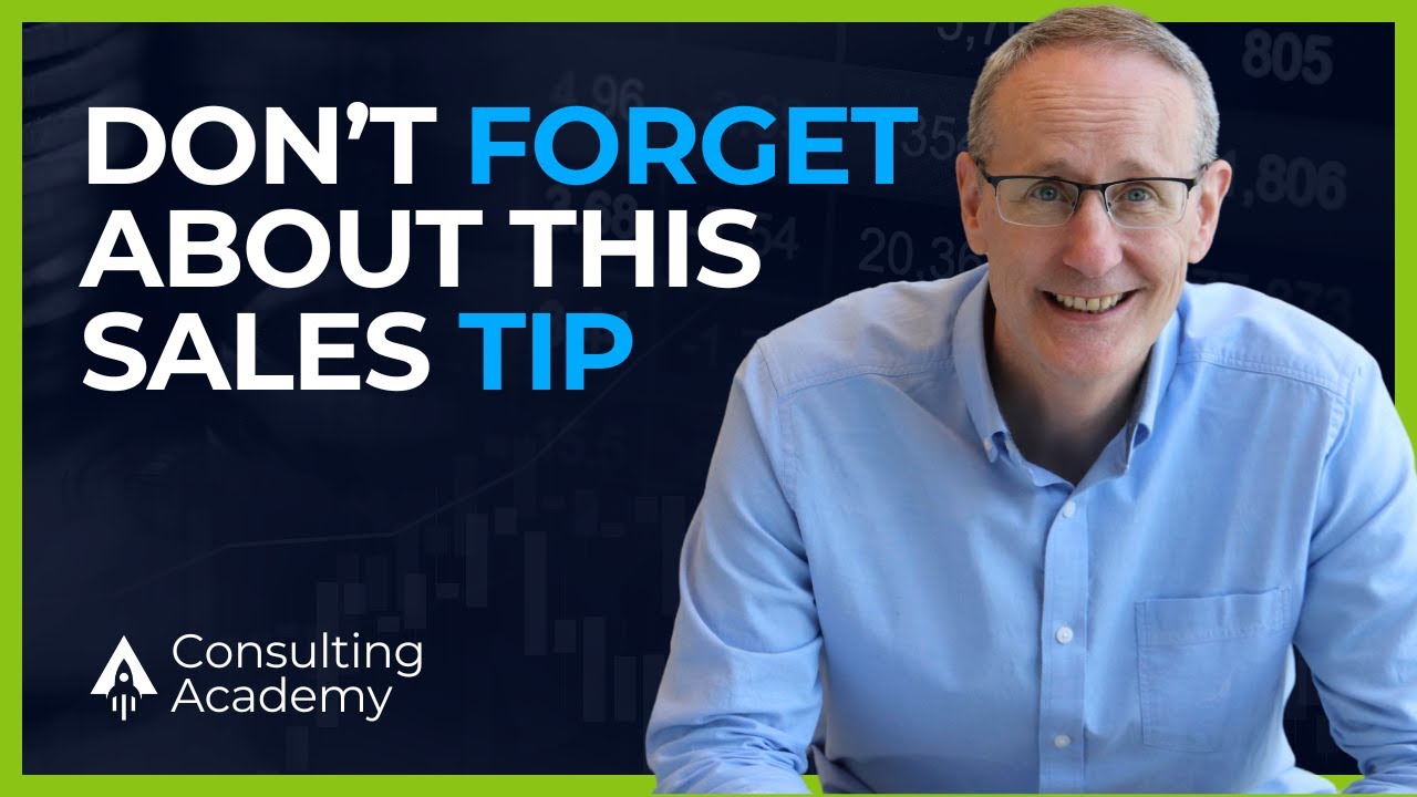 Don't Forget About This Sales Tip (it's key to growing your coaching ...