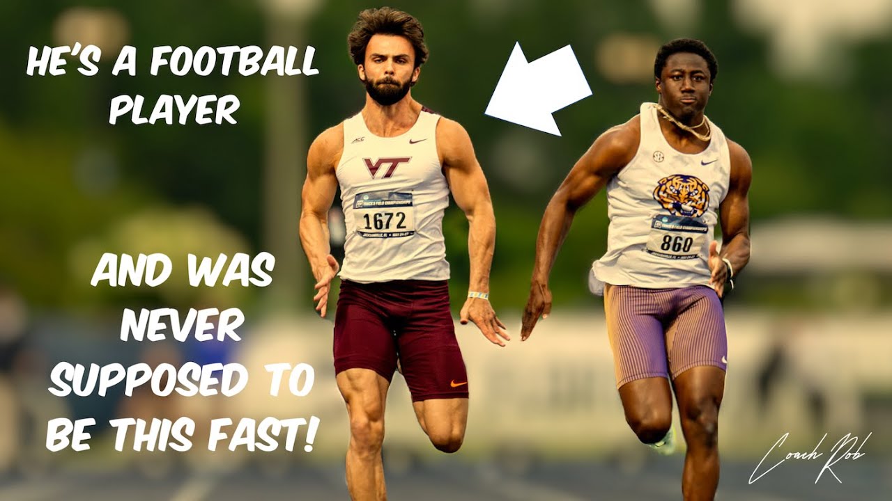 He was NEVER supposed to be this FAST! || This Football player is 1 of ...