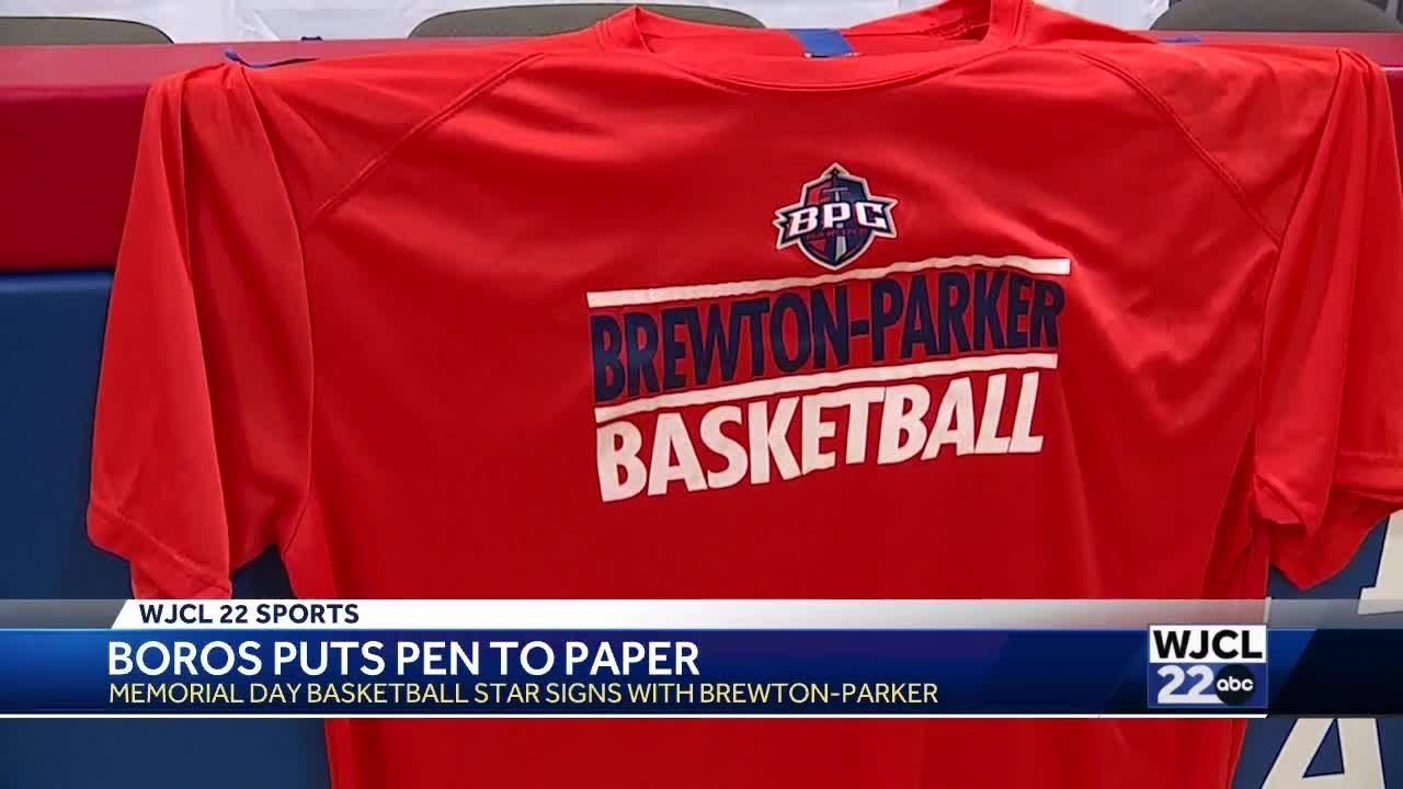 Boros signs with Brewton-Parker College - YouTube