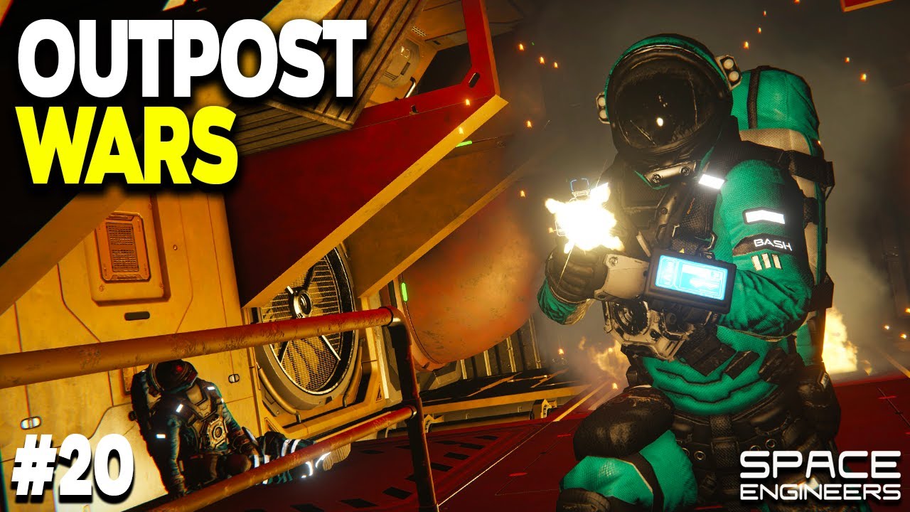 STEALTH Station Attack! - Space Engineers: OUTPOST WARS - Ep #20 - YouTube