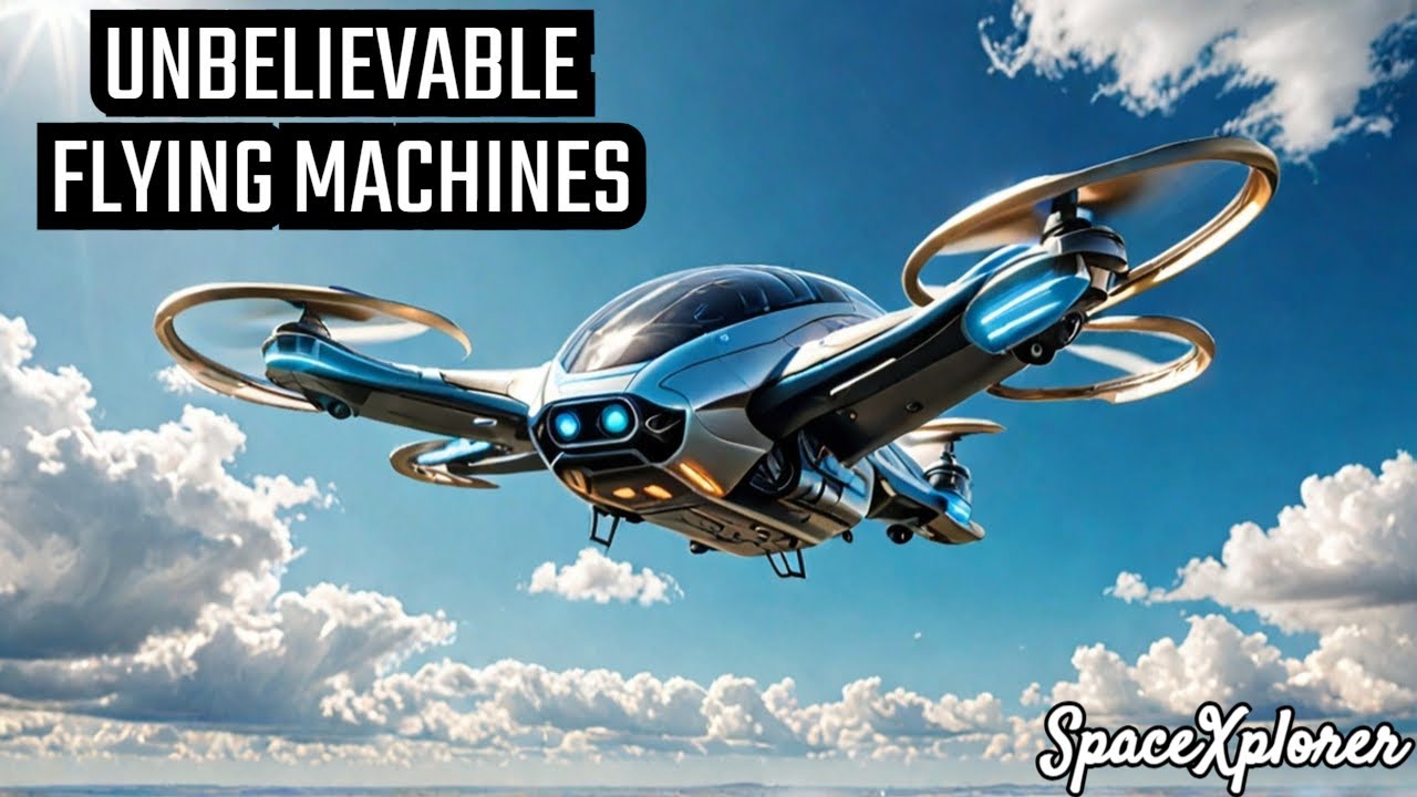 20 Unique Flying Machines You Won't Believe Exist! - YouTube