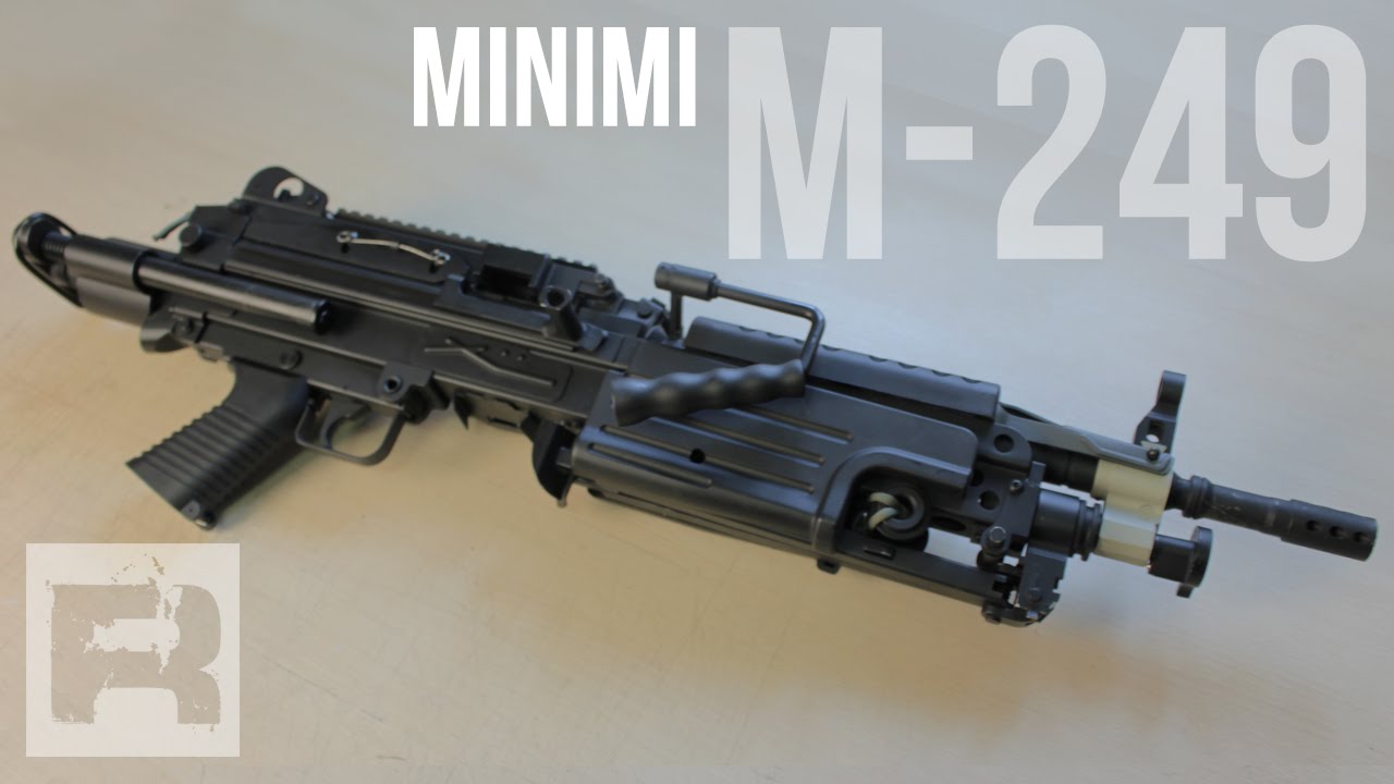Minimi M249 Para - Full Metal - A&K - YouTube
