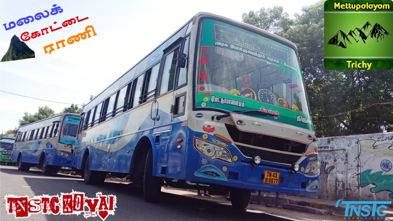 Rockfort Express 🤩 || Mettupalayam to Trichy ️ || Review || TNSTC ...