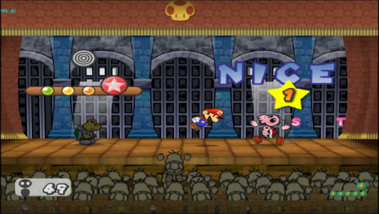 Paper Mario TTYD - Red Dry Bones - YouTube