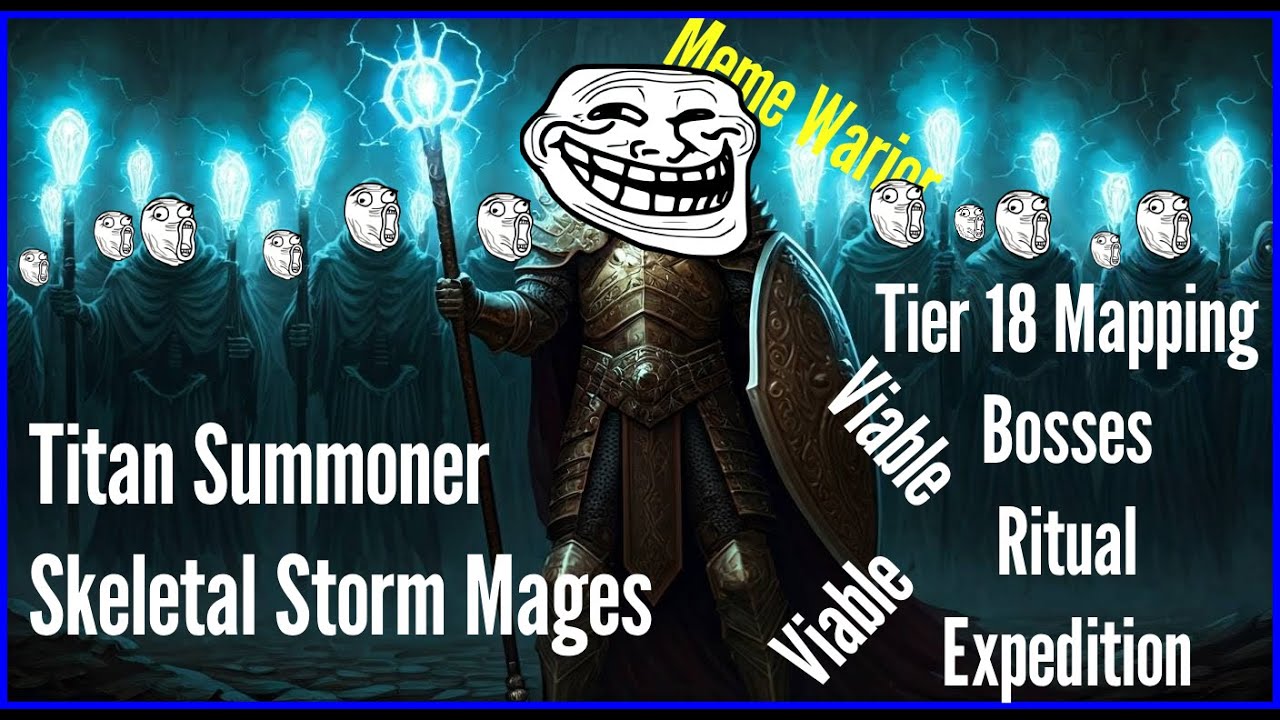 PoE 2 Titan Summoner | Skeletal Storm Mages | Build Guide #pathofexile2 ...