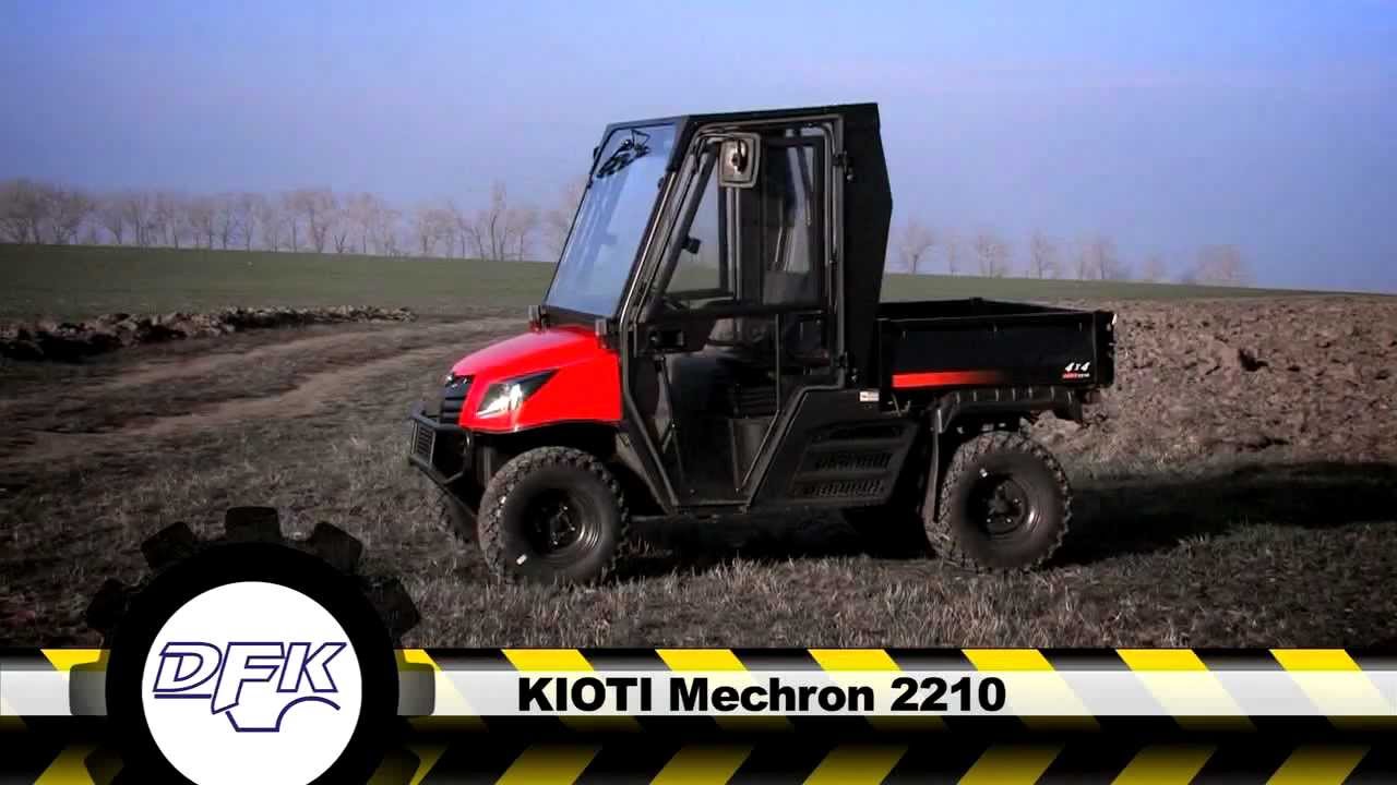 DFK Kioti Mechron 2210 - YouTube