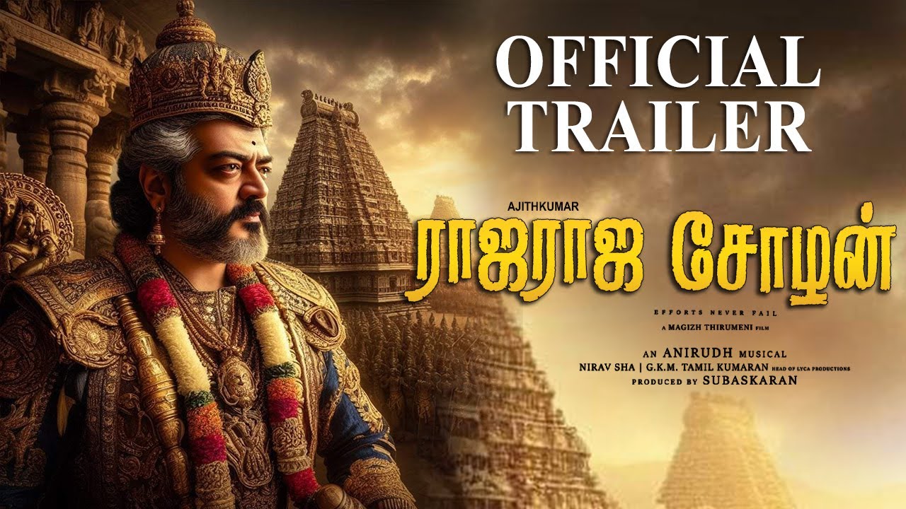 Raja Raja Chozhan – official Trailer | Ajith kumar – Anushka | AR ...