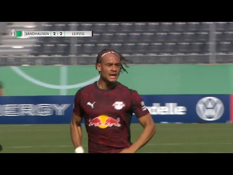 Xavi Simons Brilliant Performance Vs SV Sandhausen
