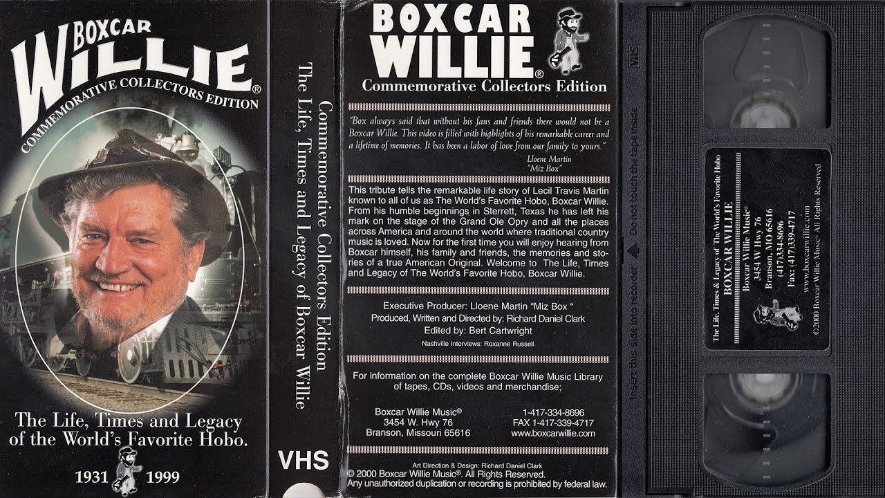 The Life, Times, and Legacy of Boxcar Willie (2000) VHS 60fps - YouTube