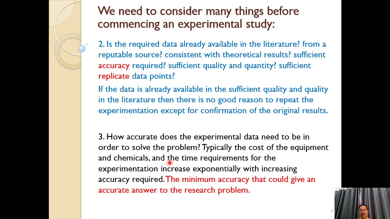 Lecture 1 Introduction to Data Analysis and Experimental Design-Part 1 ...