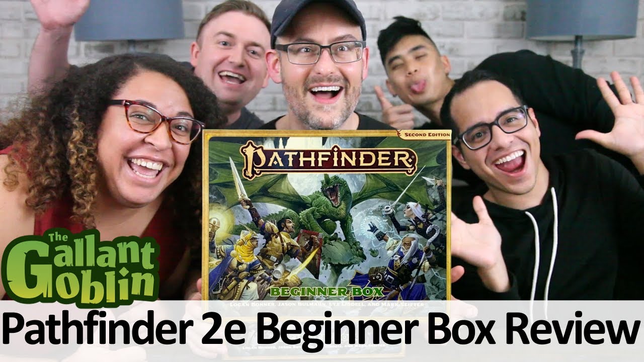 Pathfinder Beginner Box Review - Paizo Pathfinder 2e - YouTube