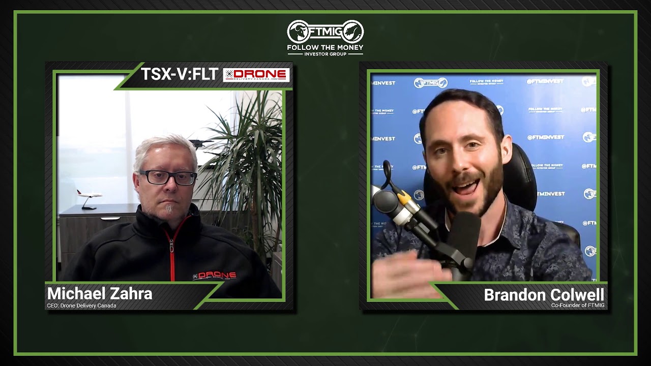 Michael Zahra CEO of Drone Delivery Canada, Interviewed by Follow The ...