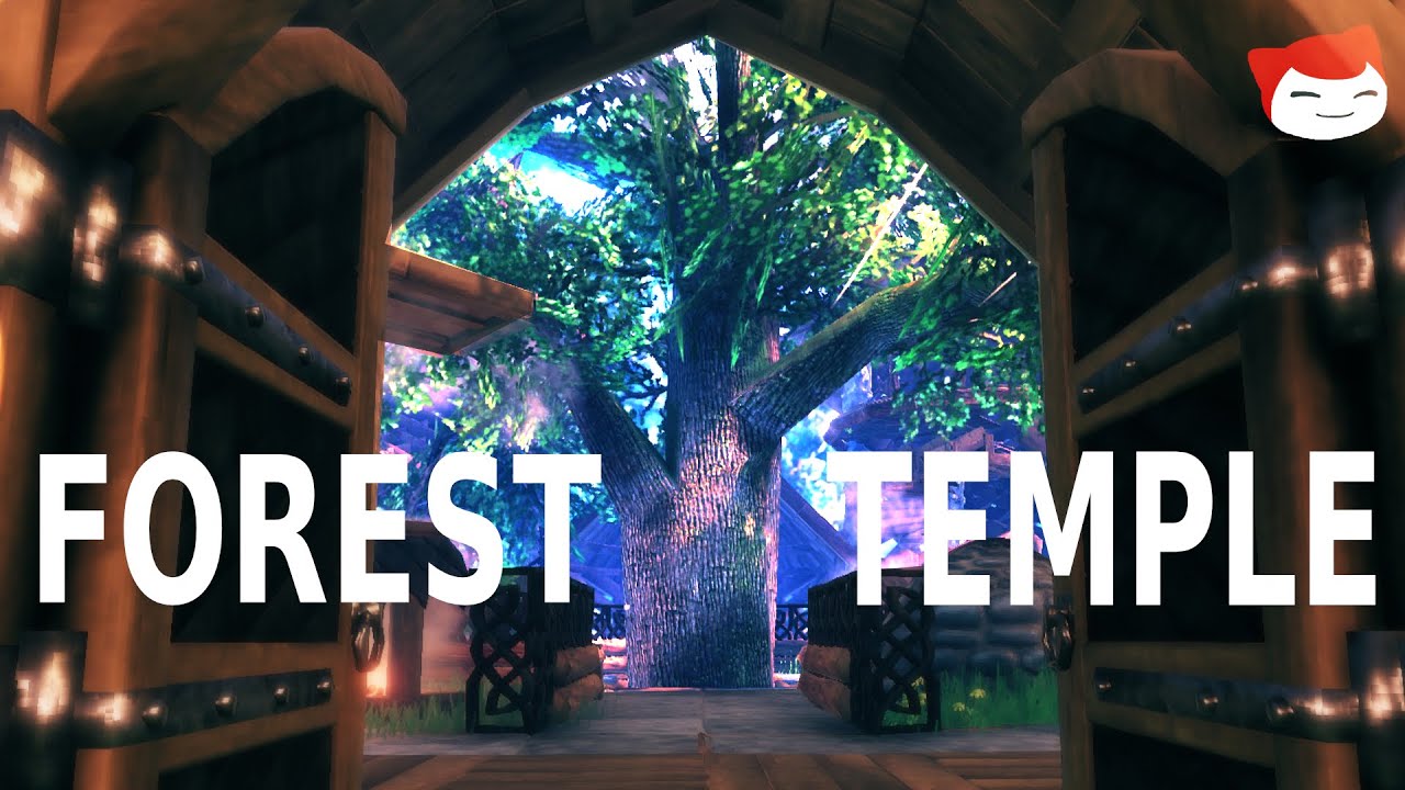 Highlighting Nature / Valheim How-to Build Guide [Forest Temple] - YouTube