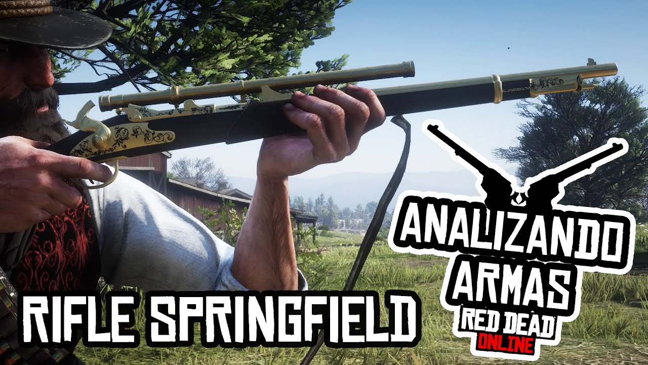 ES BUENO? ANÁLISIS DEL "RIFLE SPRINGFIELD" EN RED DEAD ONLINE - YouTube