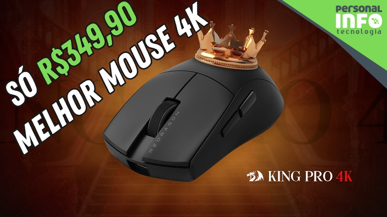 KING PRO 4K Redragon: HYPE 4K Vale o Preço? Review completo. - YouTube