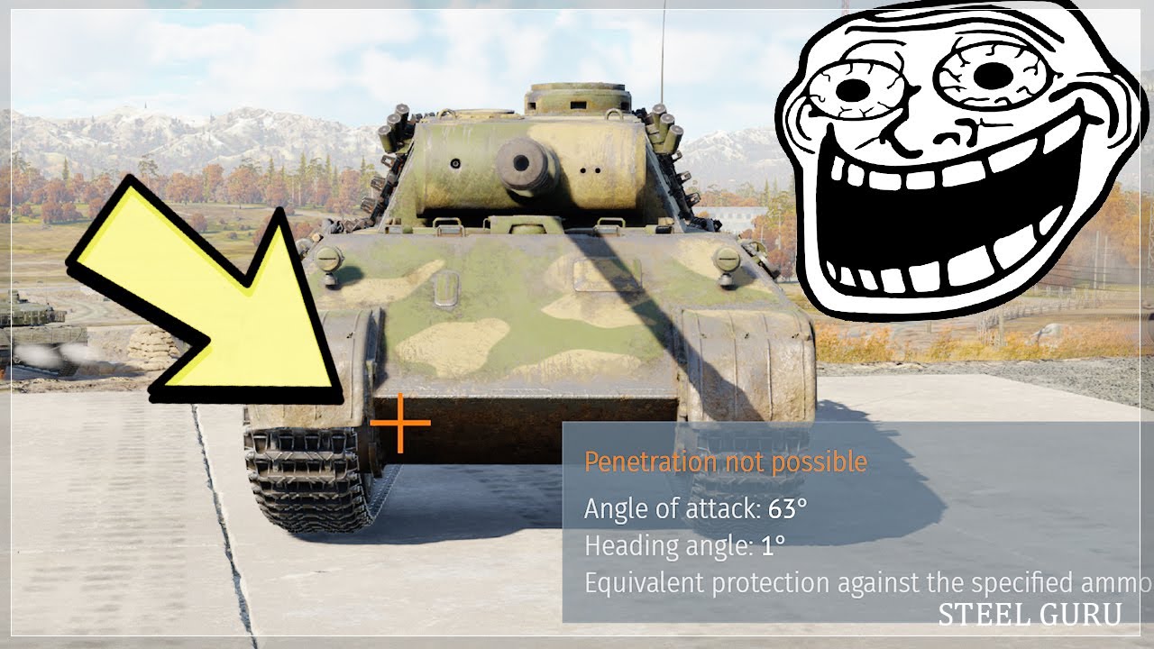 How to kill PANTHER "Easy" in War Thunder - YouTube