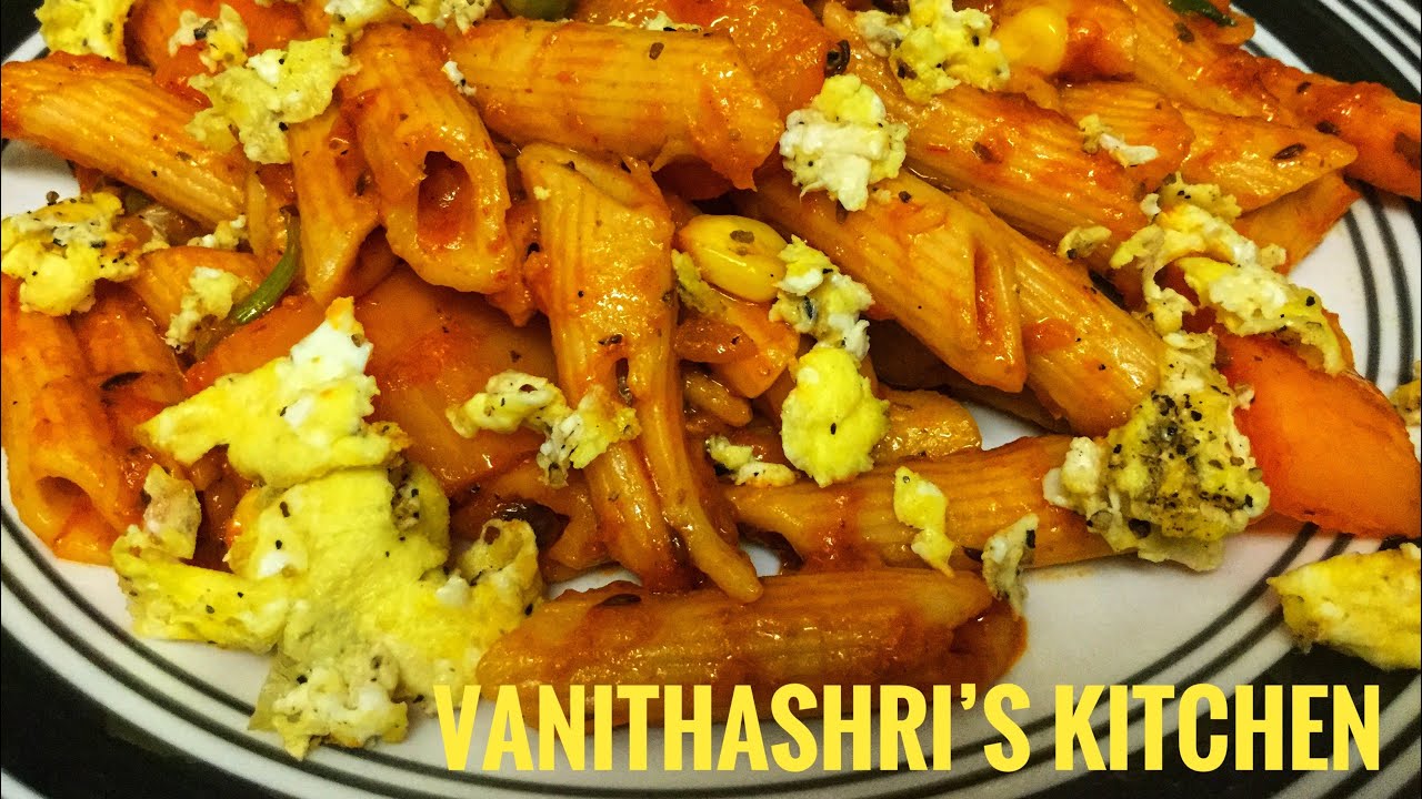 Red Sauce Pasta Recipe | Pasta In Red Sauce Recipe | Tomato Pasta ...