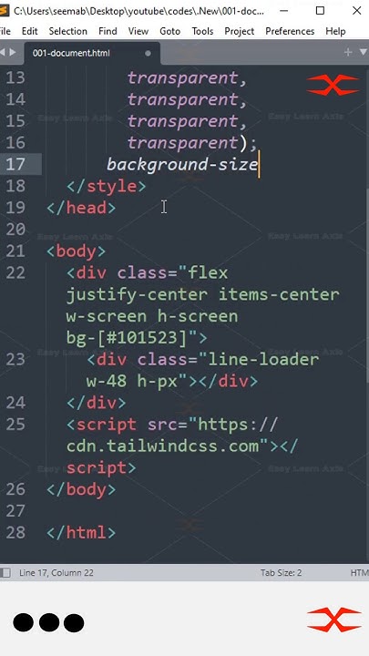 Gradient Line | HTML CSS - YouTube