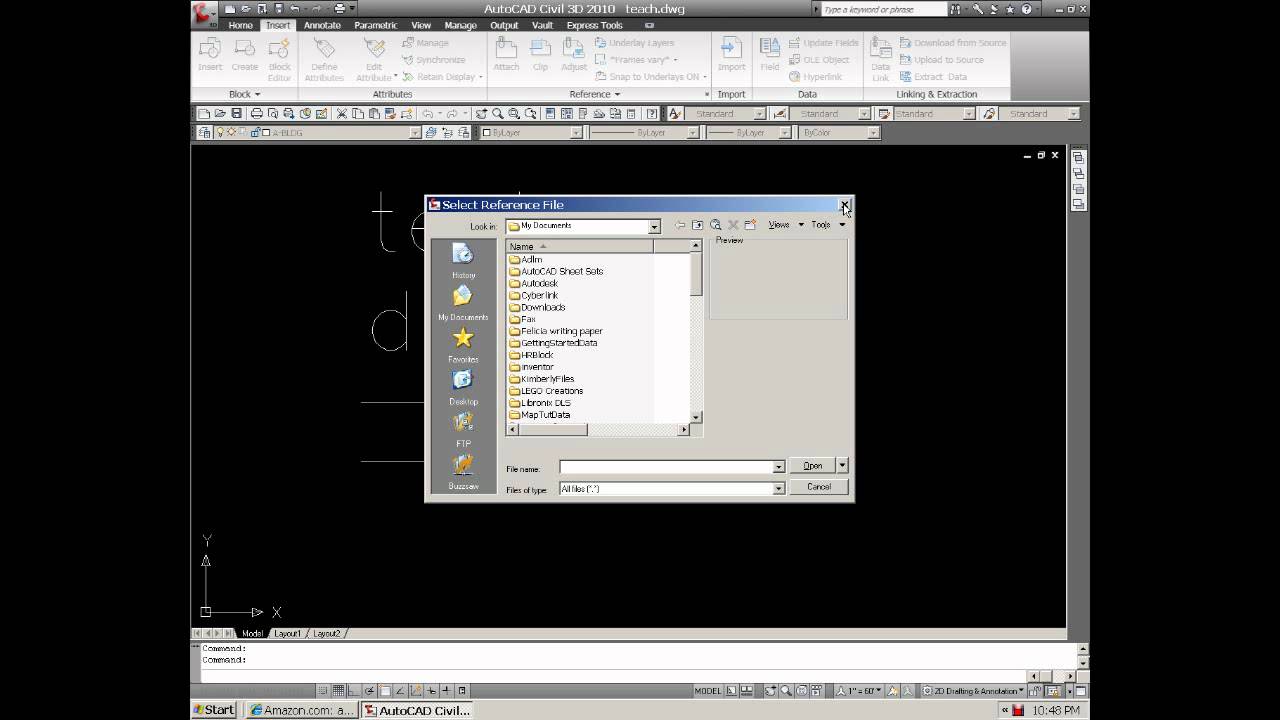 Autocad 2010 - Introduction - YouTube