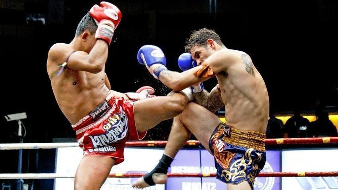 Muay Thai training - Middle kicks - YouTube