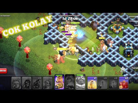 Kaplan dağı mucadelesi.Cok kolay mutlak izlə!! #clashofclans