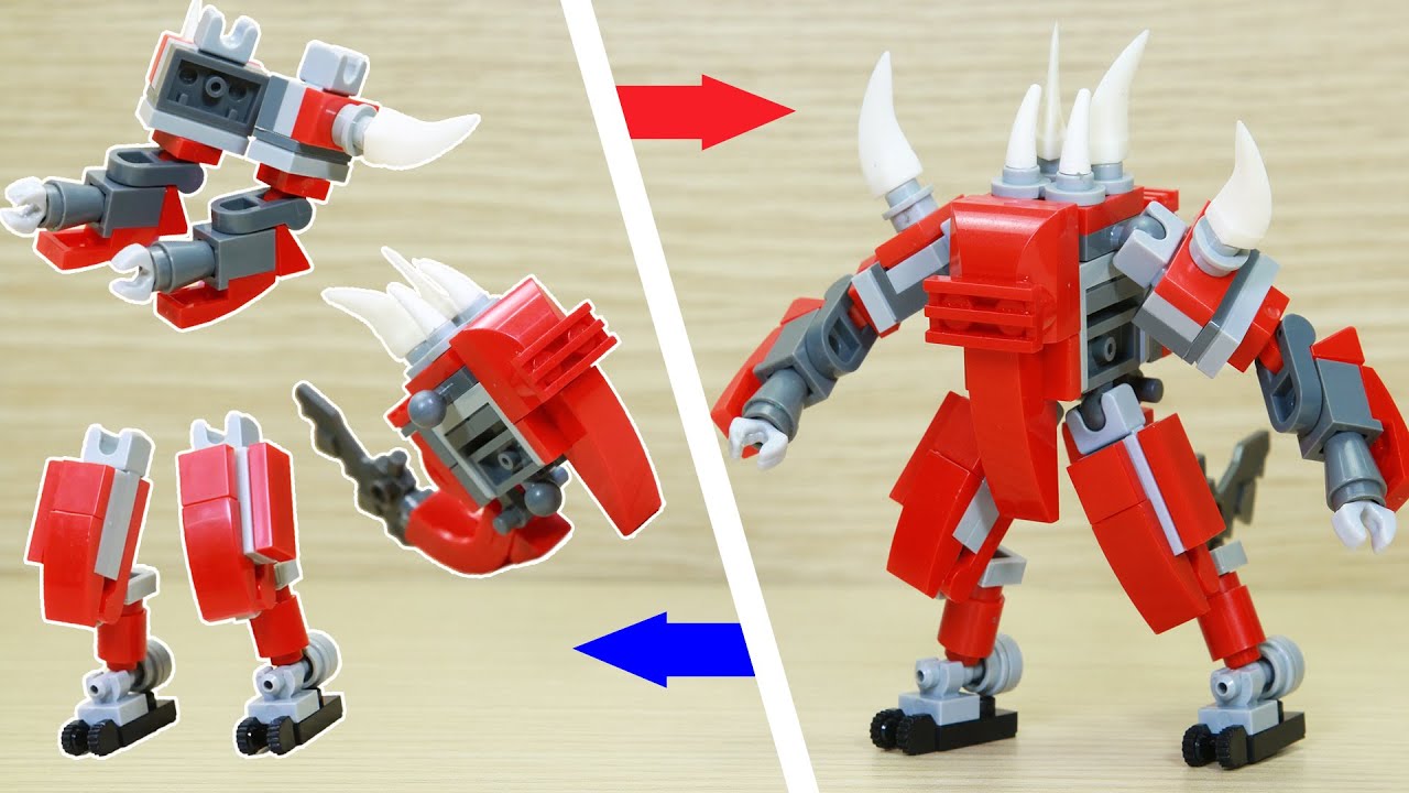 Lego Builds Robot | How To Builds Lego Robot | Lego Robot Tutorial ...