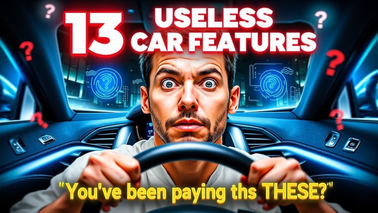 You've Been Buying Cars With THESE 13 Useless Features All Along - YouTube