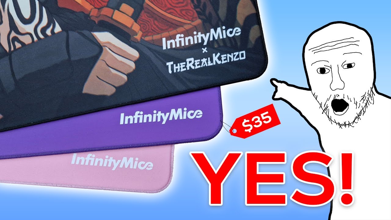 BEST BANG FOR THE BUCK | InfinityMice V2 Gaming Mousepad Line-Up Review ...