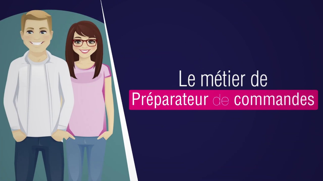 Le métier de Préparateur de commandes - YouTube