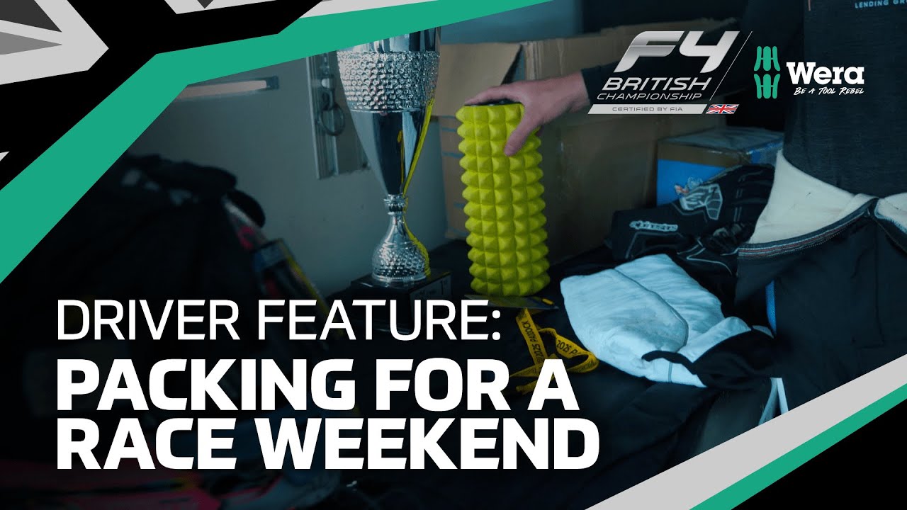 5 Items I Pack For A Race Weekend | Wera Tools British F4 - YouTube