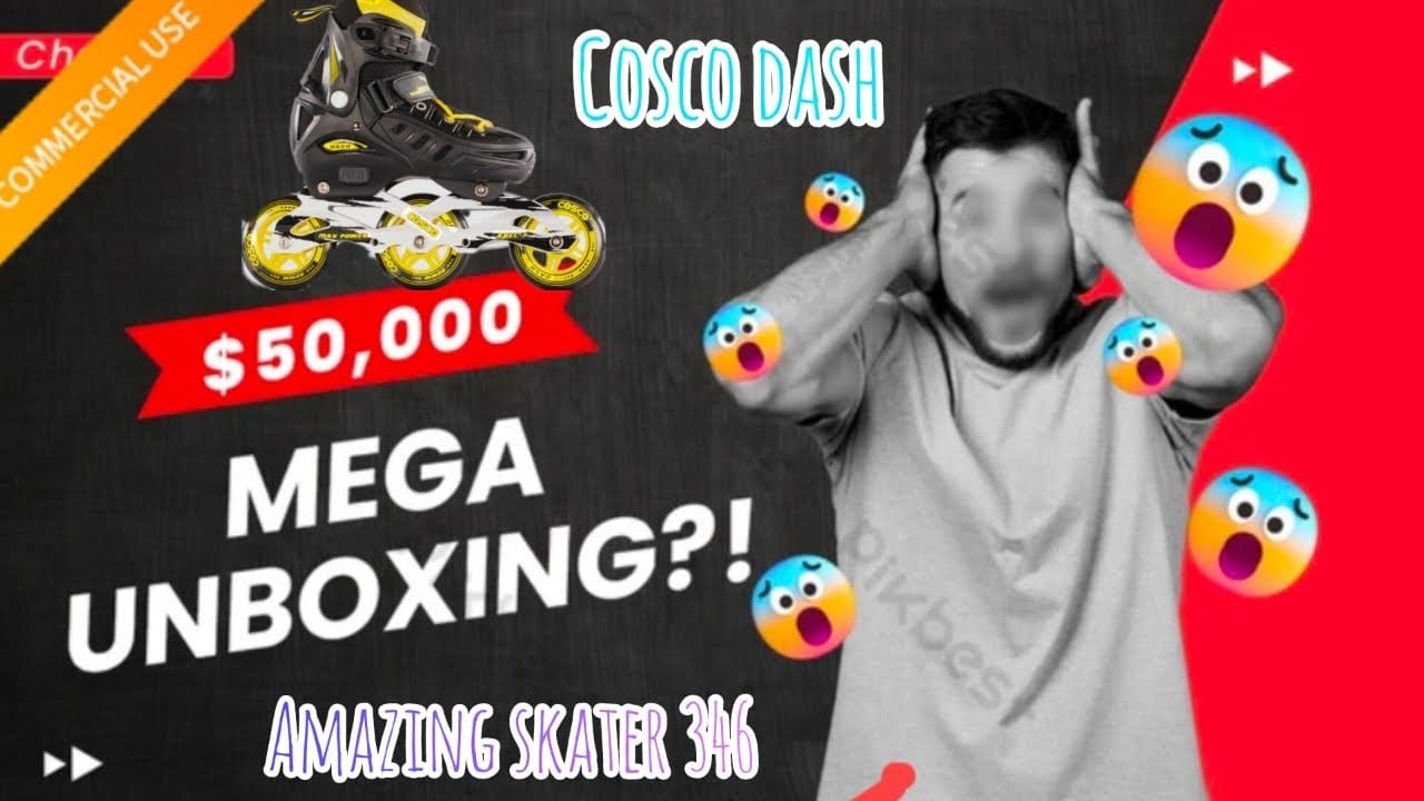 My new skates 🥳🥳💗💗cosco dash - YouTube