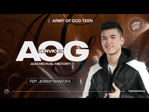 IBADAH AOG TEEN - 31 Mei 2025 | Pdp Jeremy Mantofa - YouTube