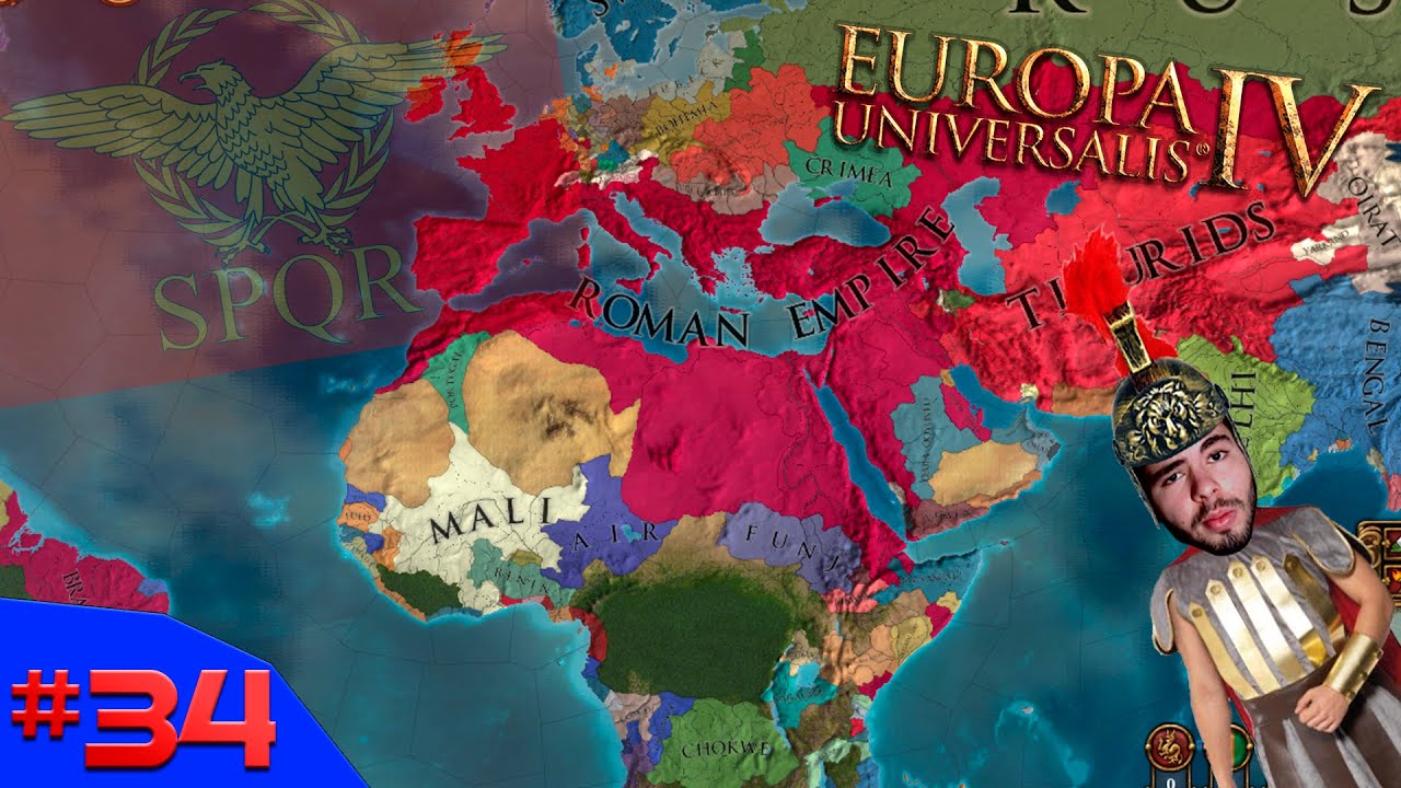 O GRANDE IMPÉRIO ROMANO SURGE - Europa Universalis 4 #34 - (Gameplay/PC ...
