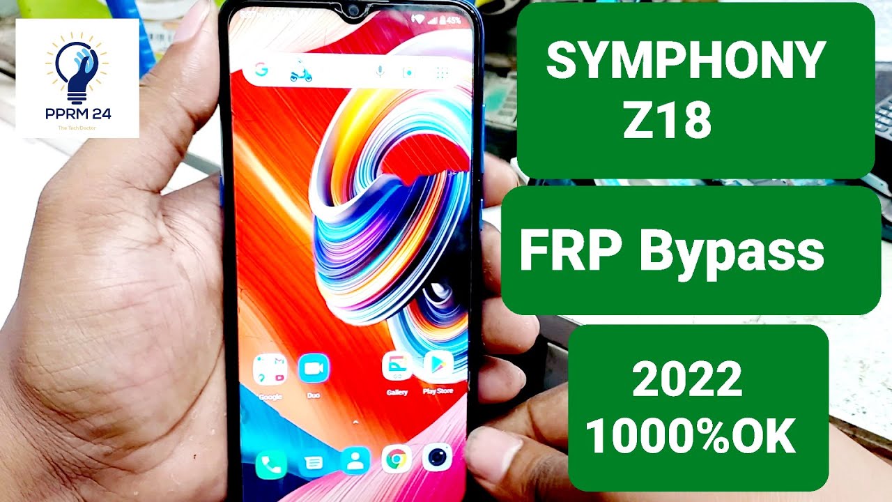 Symphony Z18 Frp Bypass Symphony | Google Accound Remove/Frp Unlock ...