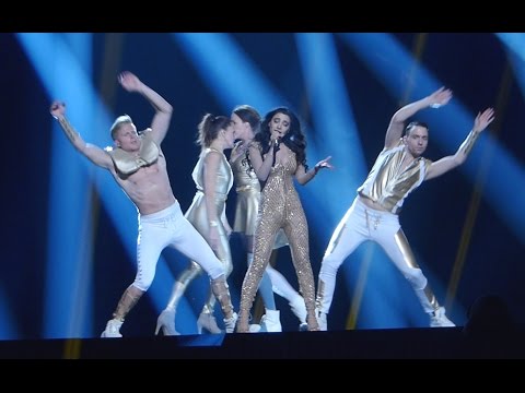Azerbaijan's dance: 2nd rehearsal of semi final 1 - Eurovision 2016