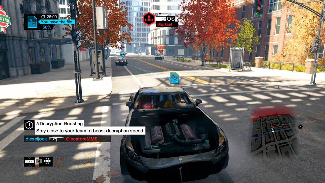 Watch Dogs Multiplayer - Online Team Decryption - Ones & Zeroes (PS4 ...