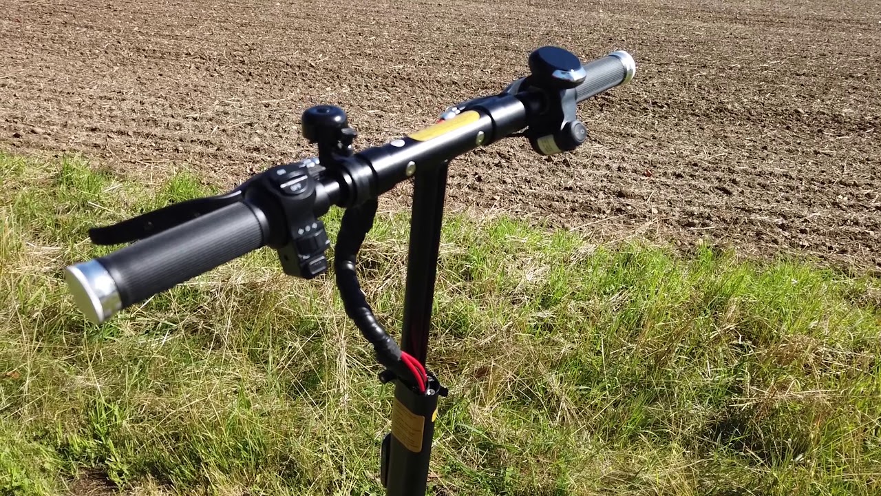 e-Scooter: Motivation und erster Eindruck des IO Hawk Exit Cross - YouTube