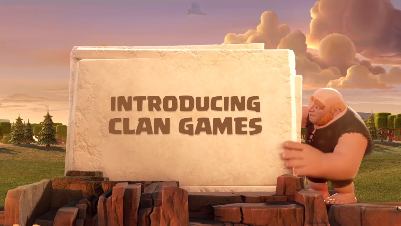 Clash of Clans: Introducing Clan Games - YouTube