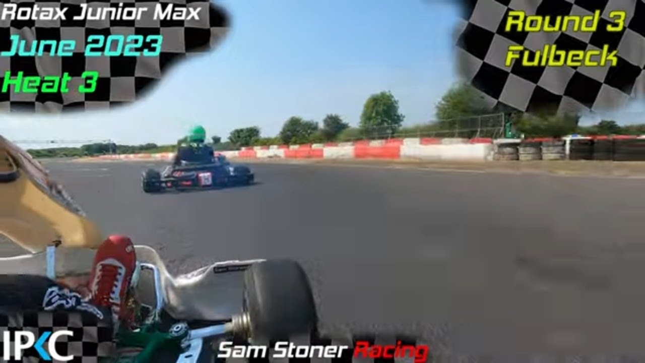IPKC Rnd.3 | Fulbeck | Heat 3 | Rotax Junior Max - #karting - YouTube