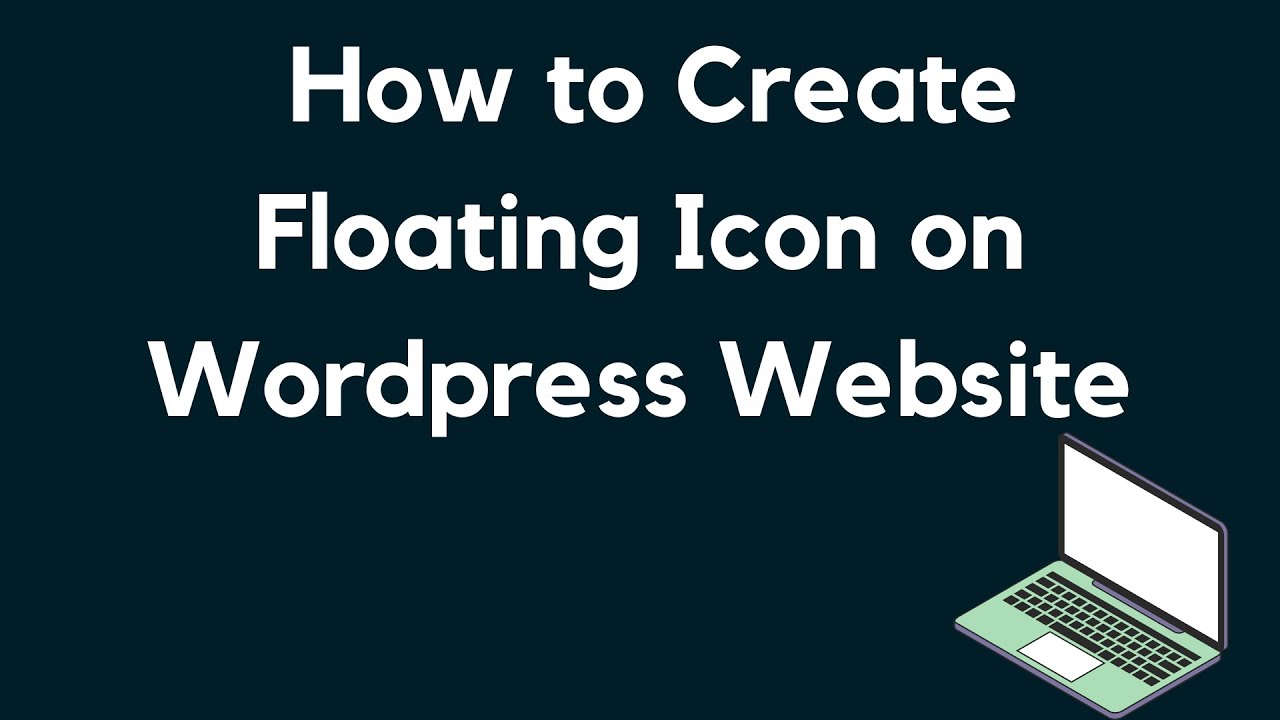 How to Create Floating Icon on Wordpress Website | Floating Social Icon ...