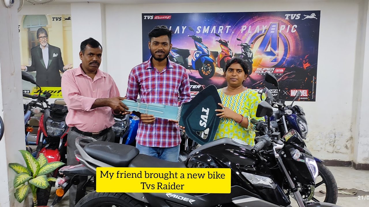 Tvs raider // my friend brought a new bike tvs raider @TheVikingsAk # ...
