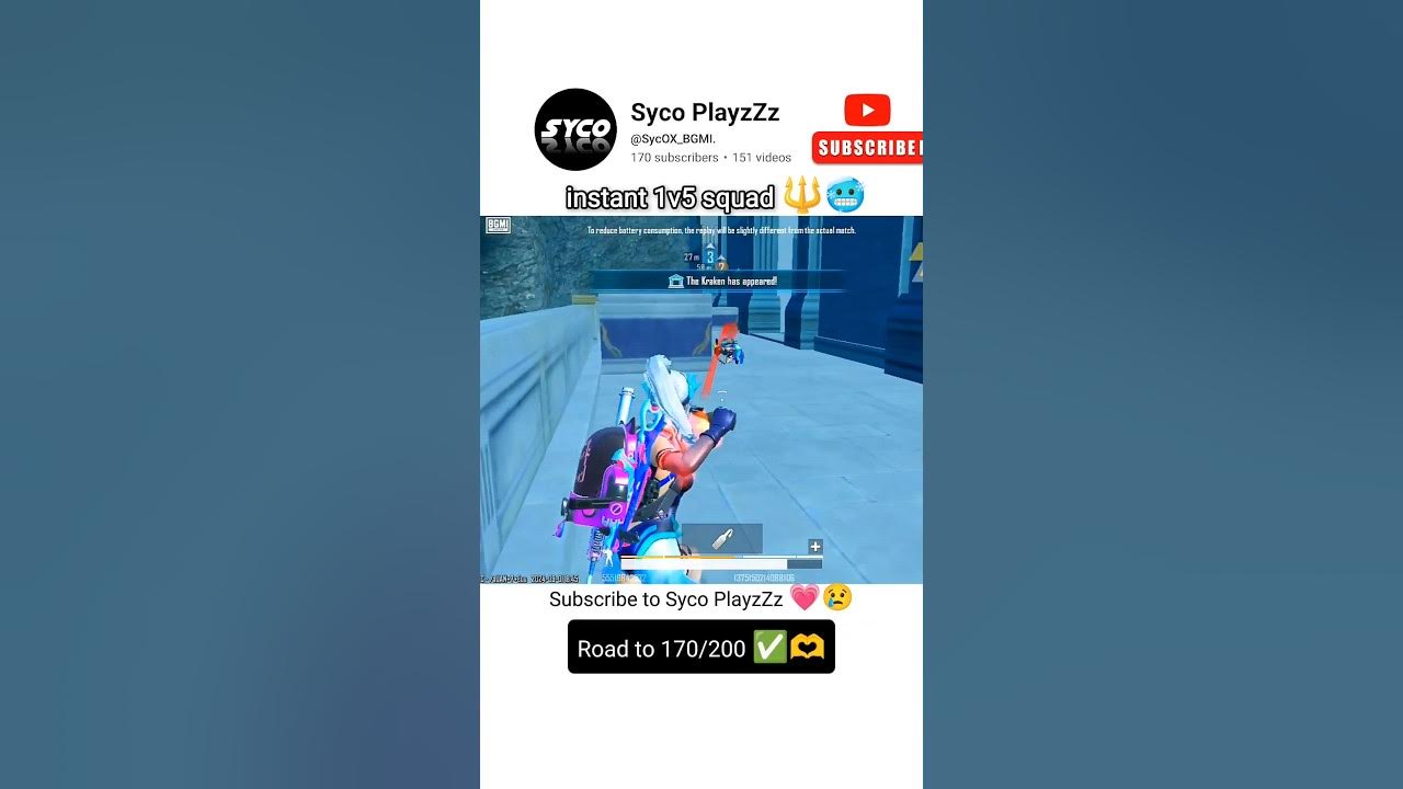 Instant 1v5🔱💥 @ALBEDOPLAYS @SycOX_BGMI. #youtubeshorts #pubg #shorts #bgmi #kemo #viral - YouTube