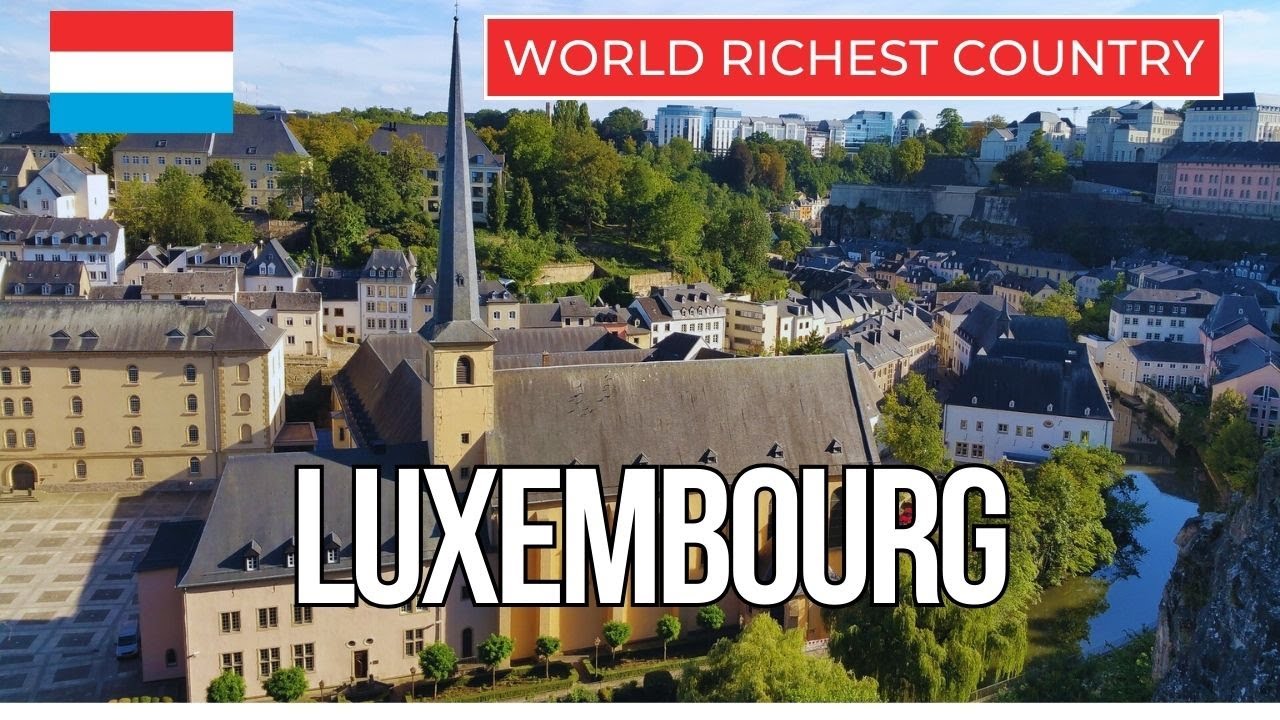 Luxembourg City Tour 2023 || Highlights Of City || Richest Country In ...