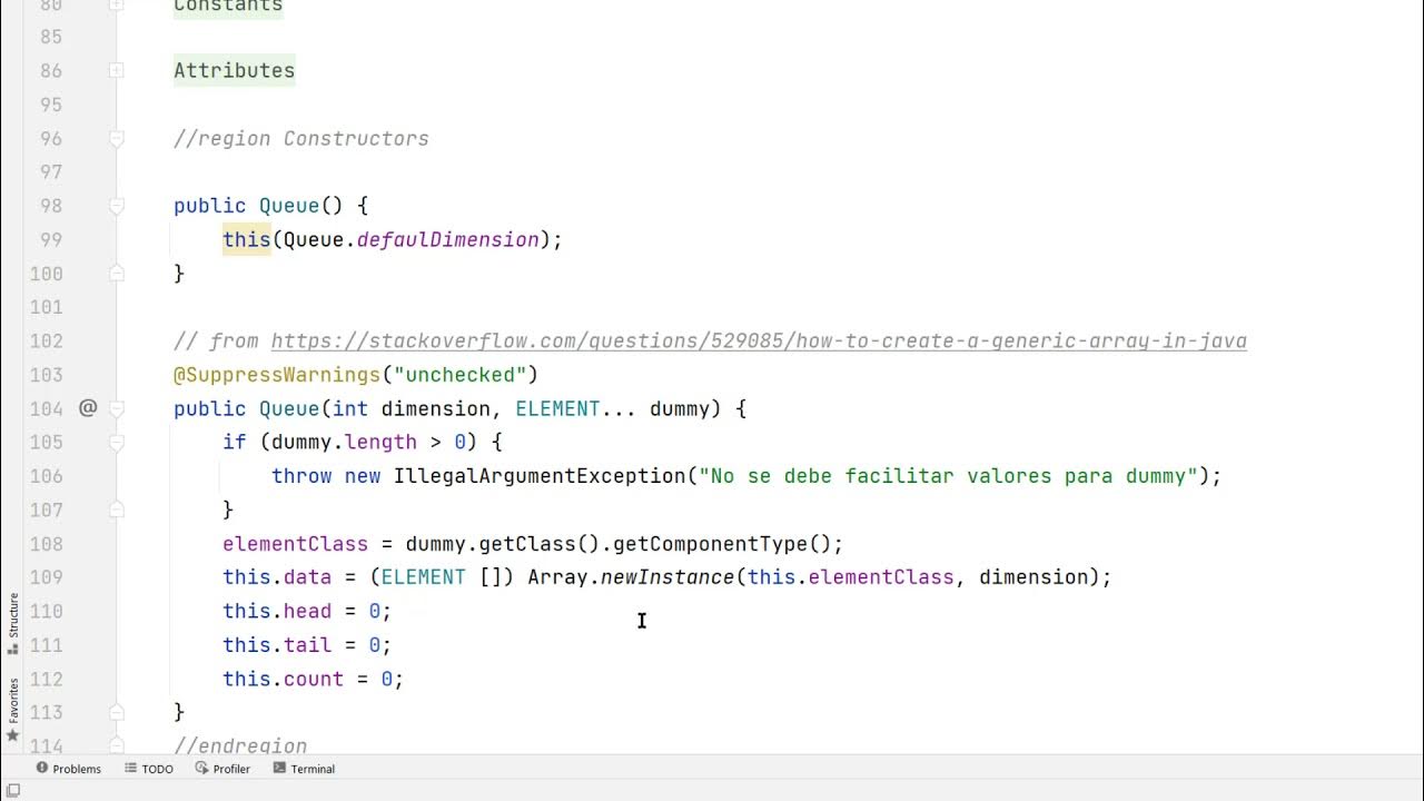 Pildorita - Queue - Cola - Código en Java Mejorado - YouTube