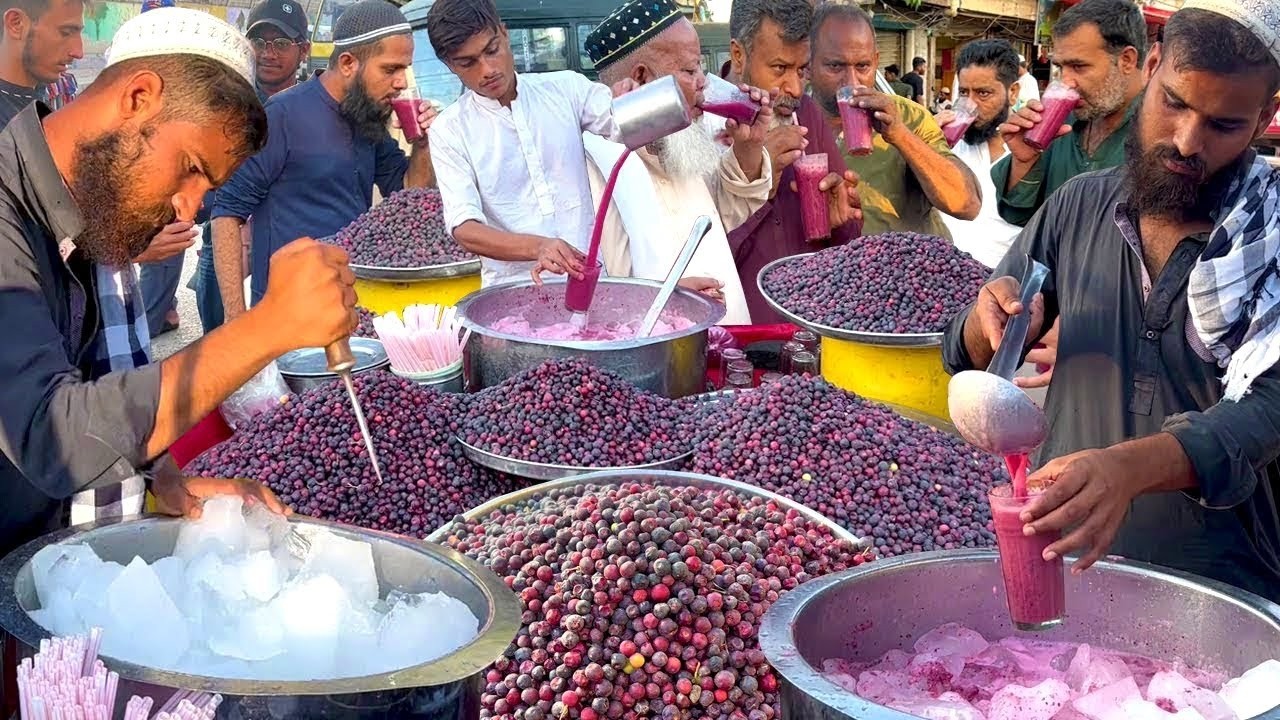TOP 5 STREET DRINKS OF PAKISTAN | MOST REFRESHING SUMMER DRINK ...