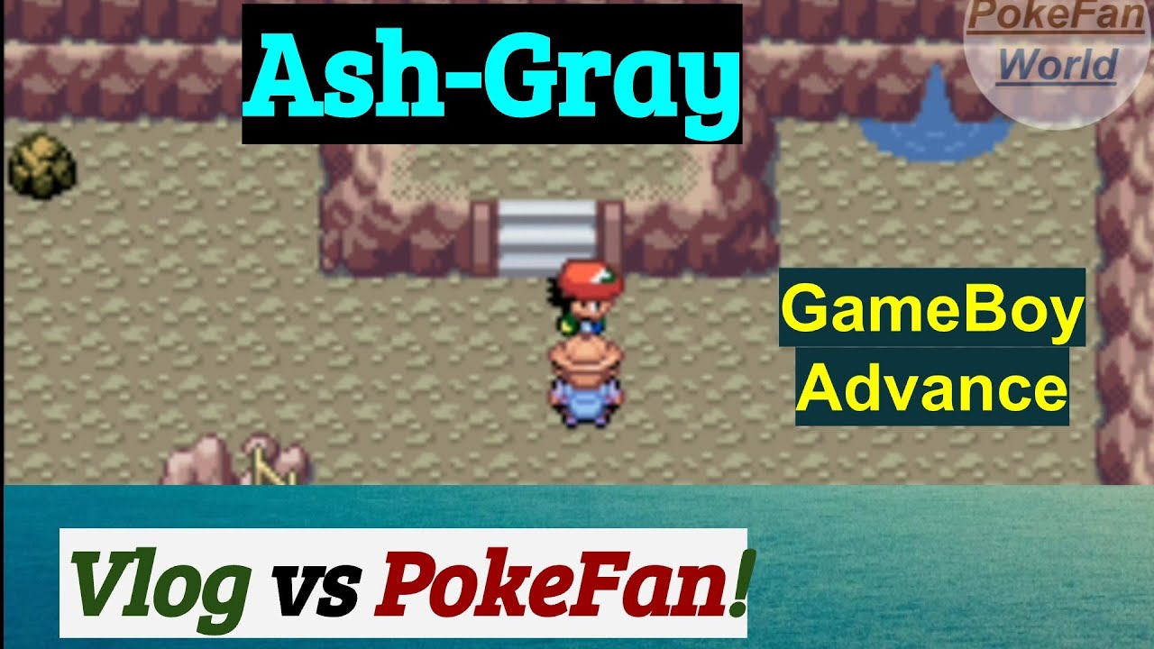 Vlog vs PokeFan On Mt. Moon Of Pokemon Ash-Gray | GBA Rom Hack - YouTube