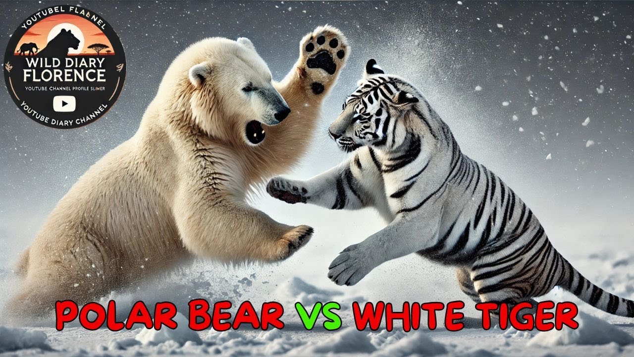 Polar Bear vs. White Tiger: Strength vs. Agility in the Ultimate ...