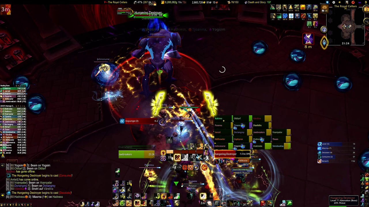 World Of Warcraft Hungering Destroyer HC, Retri pala - YouTube