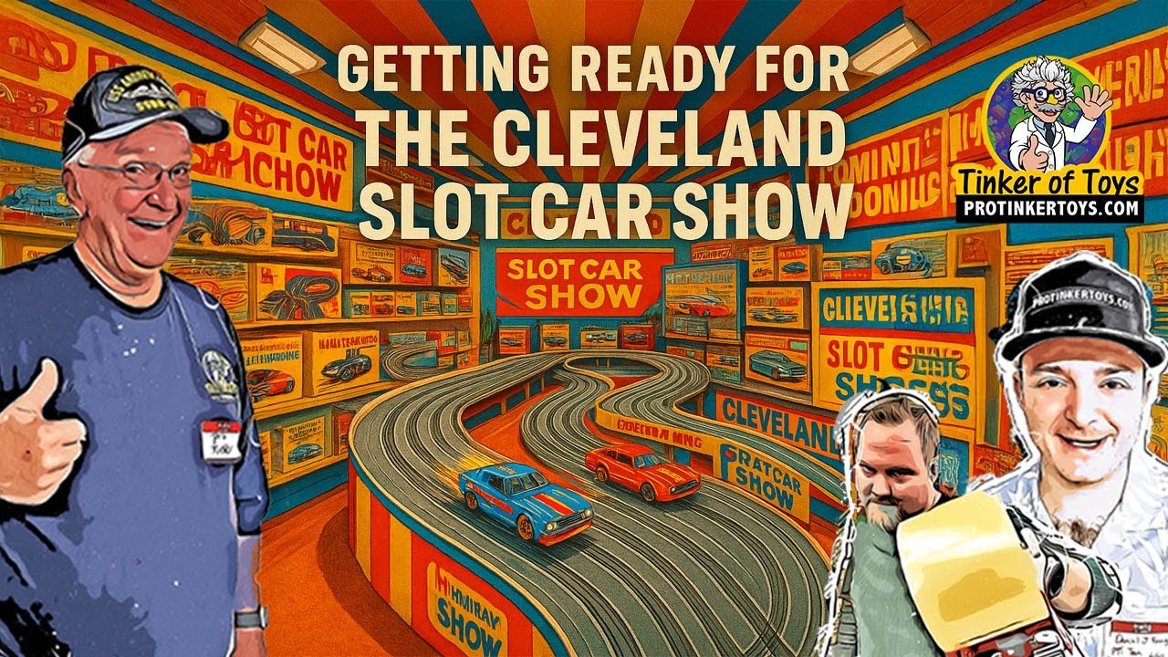 Getting Ready for the Cleveland Slot Car Show - YouTube